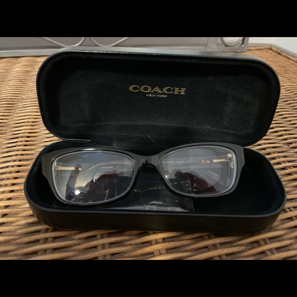 Coach Glasses. Case Included. - Gem